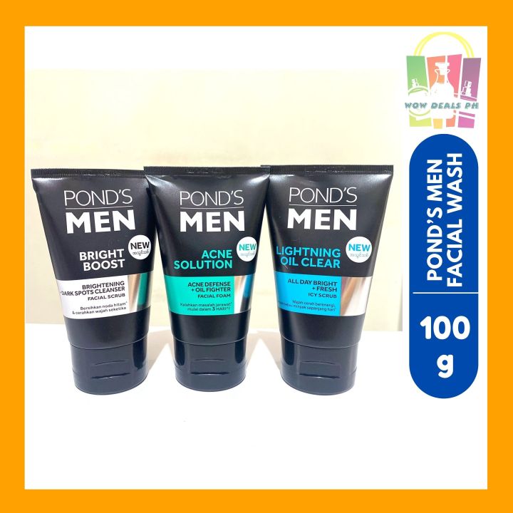 Ponds Men Facial Wash 100g | Lazada PH