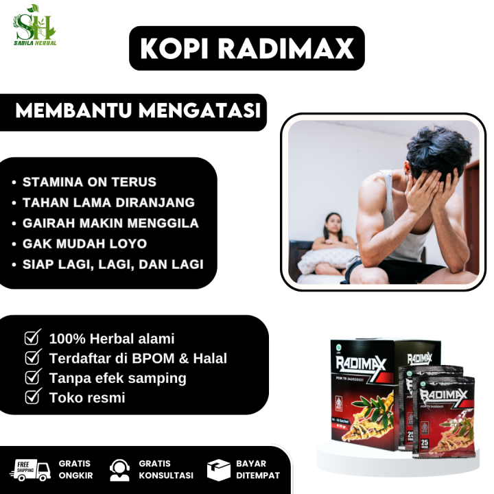 RADIMAX KOPI STAMINA PRIA ASLI 100% ORIGINAL AMAN SUDAH BPOM & HALAL 1 ...