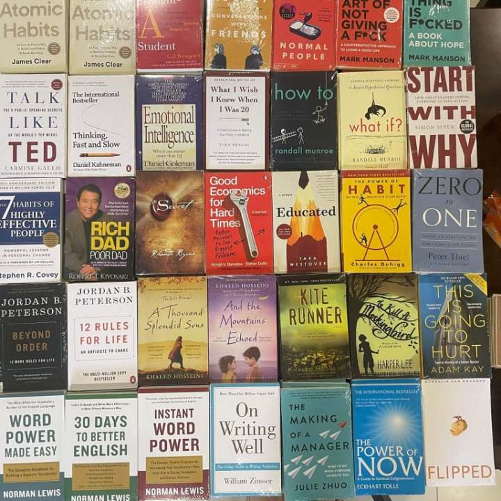 [BOOKS KL READY STOCKS] Self help books Part 1 collection with FREE ...