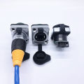 Konektor EtherCON Chasis Panel PCB RJ45 8Pin Untuk Disolder Berbagai ...