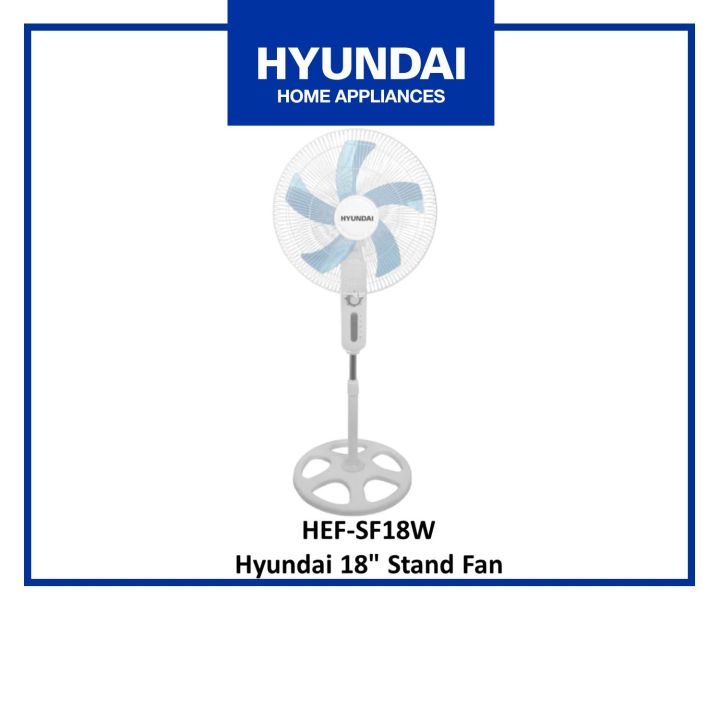 Hyundai 18" Stand Fan HEF-SF18W | Lazada PH