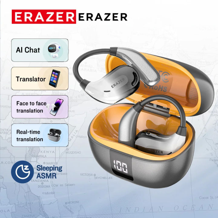 ERAZER XT66PRO Bluetooth Earphones AR Headsets DIY APP AI Translator ...