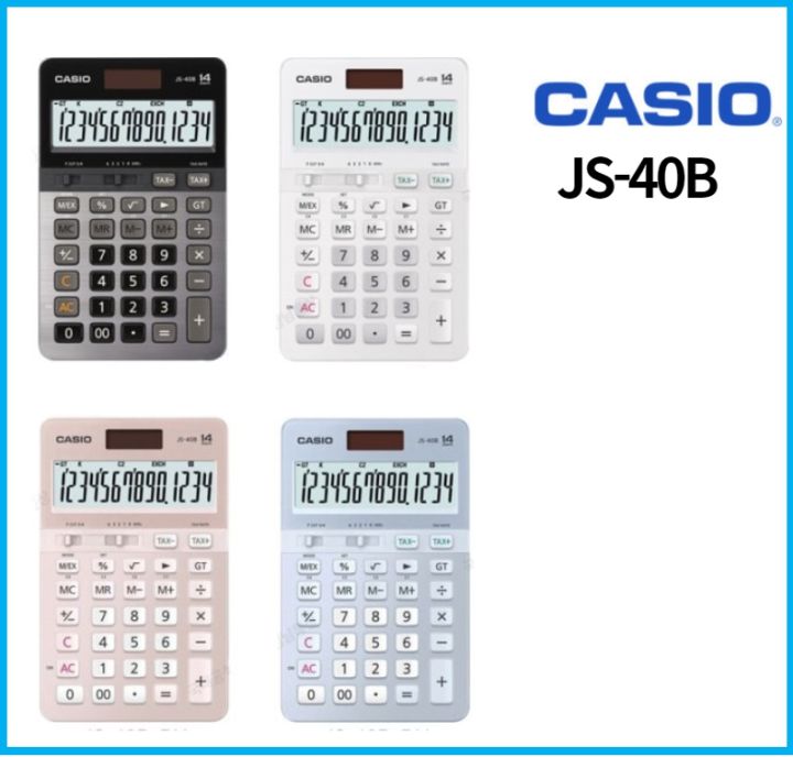 Casio Calculation Js 40b 14 Digit Heavy Duty Desktop Calculation