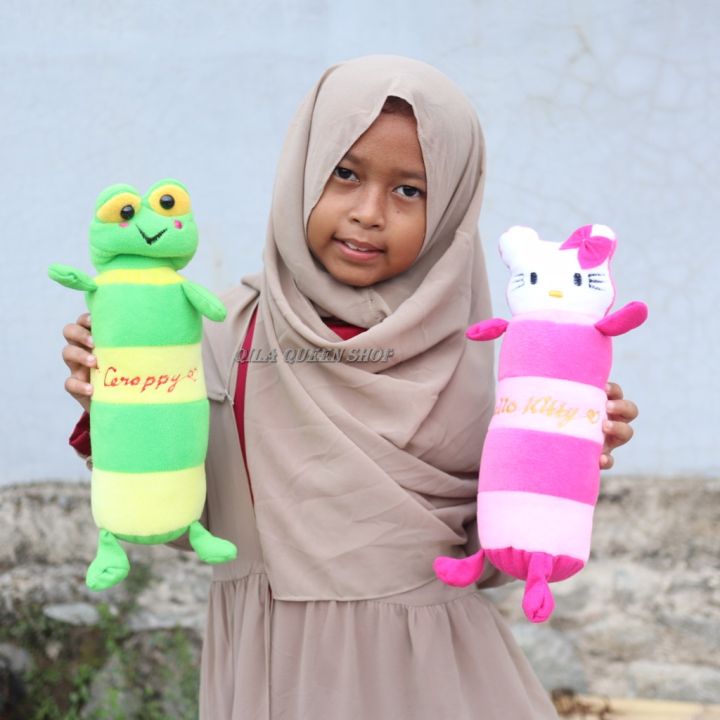 BONEKA Guling bayi karakter, TERMURAH BISA COD,doraemon,miki, kitty ...