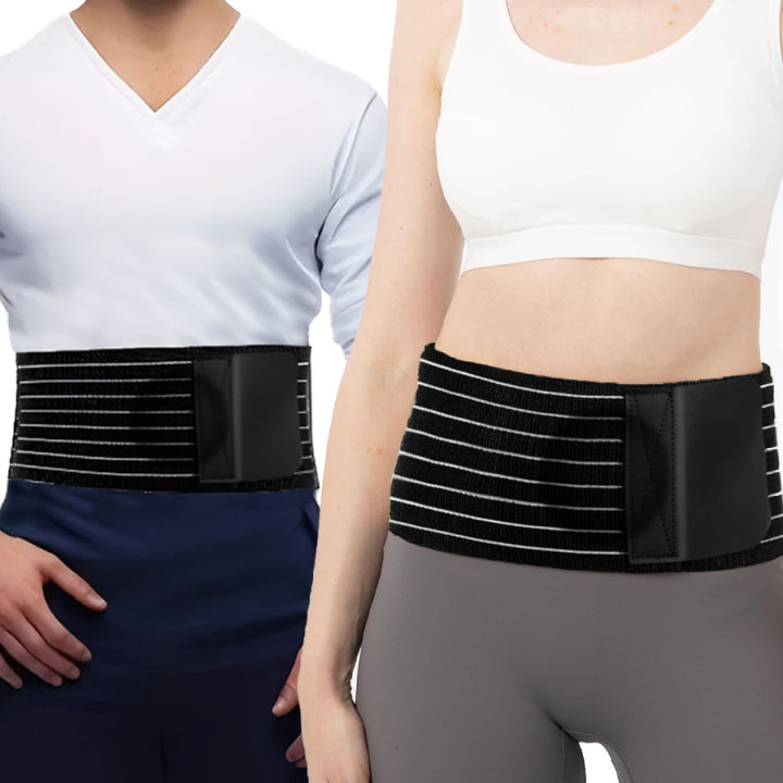 Umbilical Belt Abdominal Binder With Hernia Support Pad - Navel Ventral Epigastric Incisional ...