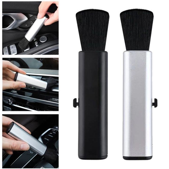 【CCWOLF】Car Detail Cleaning Retractable Brush for Dashboard Air ...