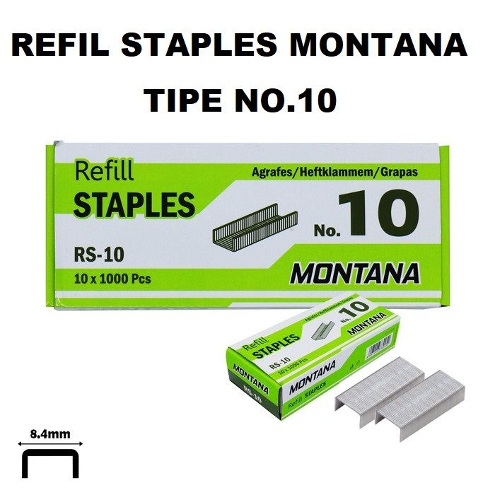 ISI STAPLES MONTANA NO.10/ ISI STAPLES | Lazada Indonesia