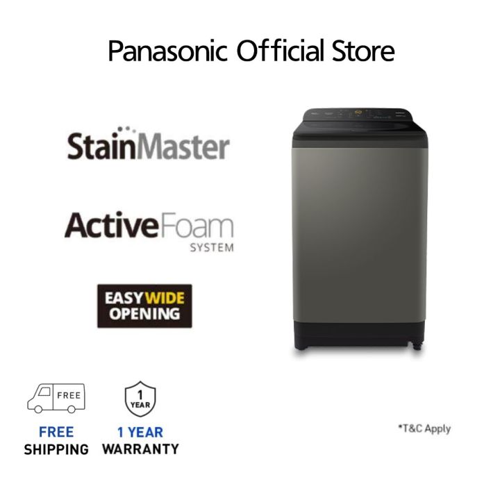 PANASONIC NA-F90A9 (9KG) TOP LOAD WASHING MACHINE FOR STAIN CARE NA ...