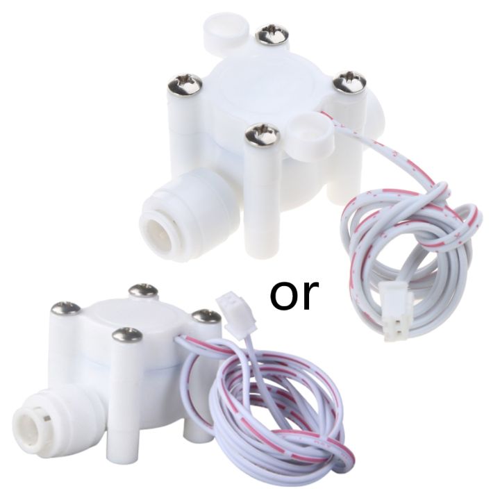 Water Flow Switch Control Flowmeter 1/4" Quick Plug Plastics Flow ...