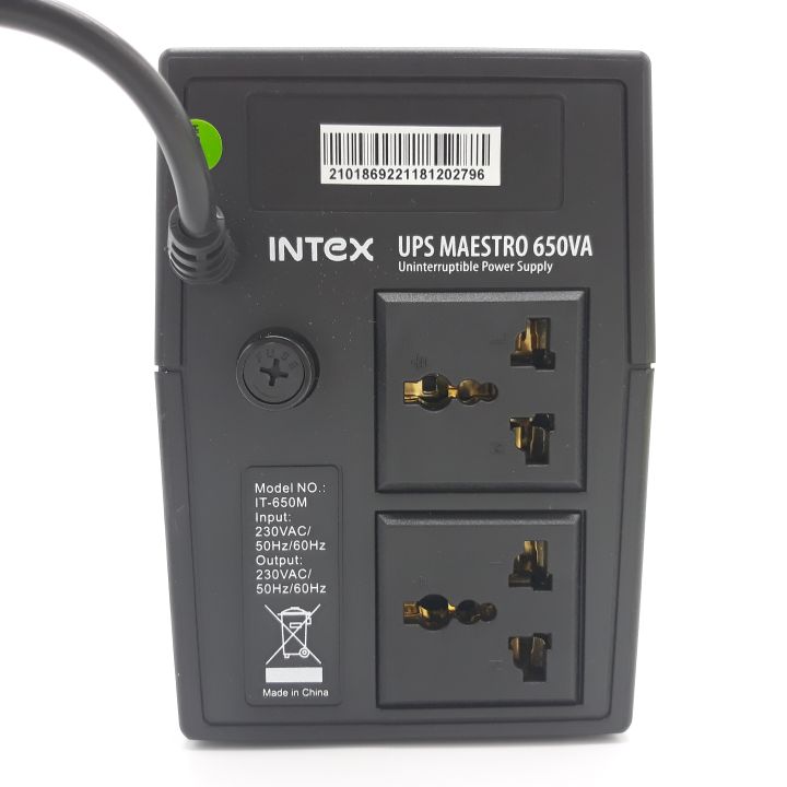 Intex UPS 650VA Uninterruptible Power Supply | Lazada PH