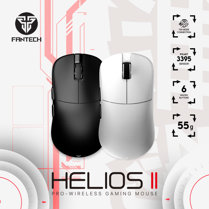 Fantech XD3 V3 1K Helios II Pro Macro Wireless Gaming Mouse With Tri ...