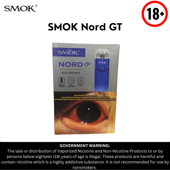 Smok Nord GT Vape Kit/ up to 80W/ 2,500 mah battery | Lazada PH