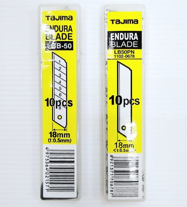 ใบมีดคัตเตอร์ TAJIMA LCB-50PN TAJIMA LCB-50 แพ็ค 1หลอด | Lazada.co.th