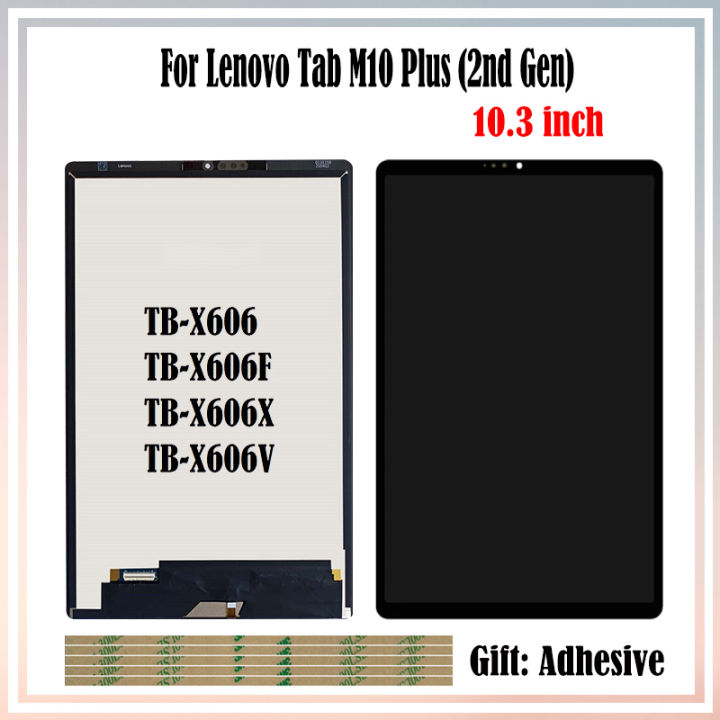 ใหม่สำหรับ Tab M10 Plus TB-X606 X606F X606X X606V จอแสดงผล LCD Touch ...