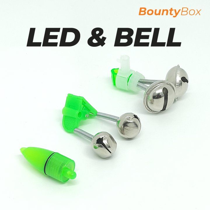 SevenDays LED Bell Light With Battery Night Bottom Fishing Boat Pancing ...