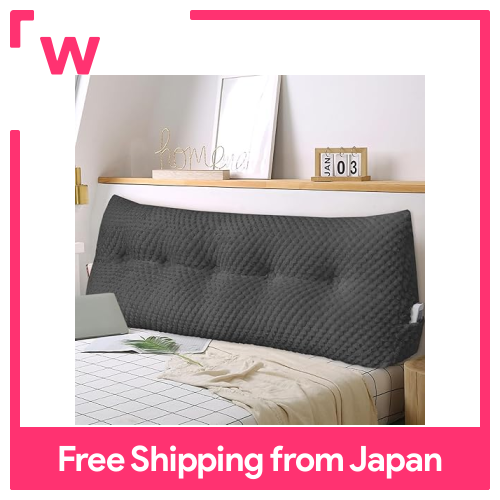 Monochrome high resilient triangle pillow large cushion, back position ...