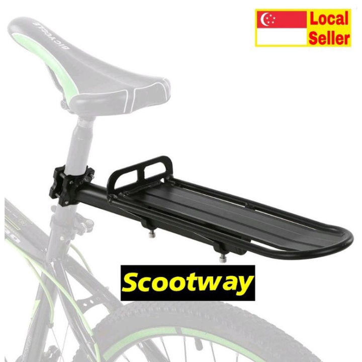 Bicycle Retractable Aluminium Alloy Rear Rack | Lazada Singapore