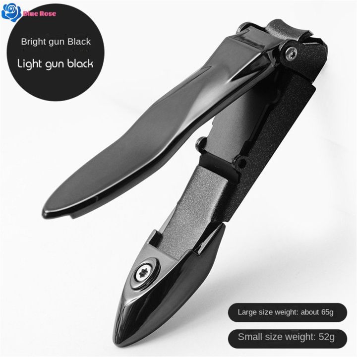 Blue Rose Nail Art Products Anti-splash Nail Clippers Stainless Steel ...