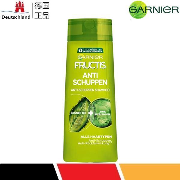 Garnier Fructis Green Tea Zinc Pyrithione Anti-Dandruff Shampoo 300ml ...