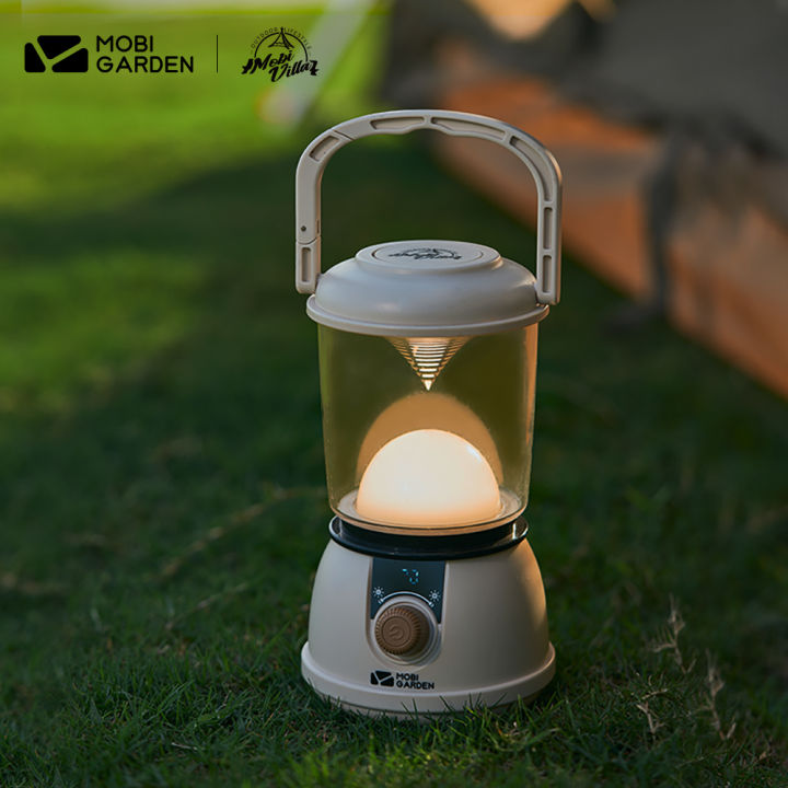 MOBI GARDEN Camping Retro Camp Lamp LED Hanging Retro Atmosphere Star ...