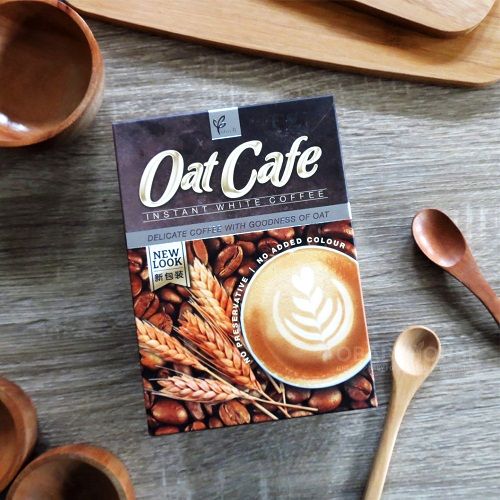 Oat Cafe Instant White Coffee 30g x 12 Sachet | Lazada