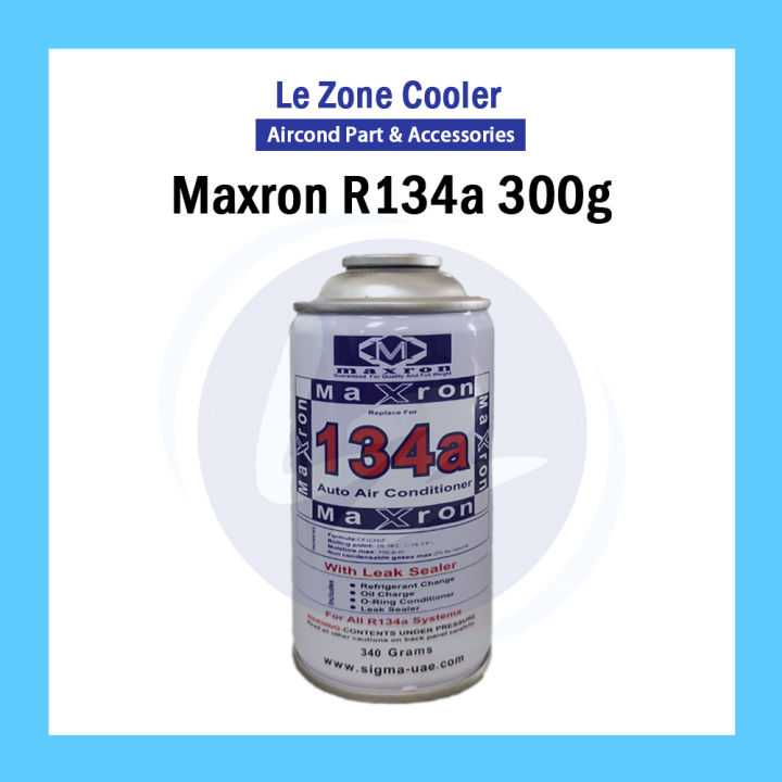 Maxron R134 Gas R134a Car Aircond Gas Kereta Aircond Gas 300g | Lazada