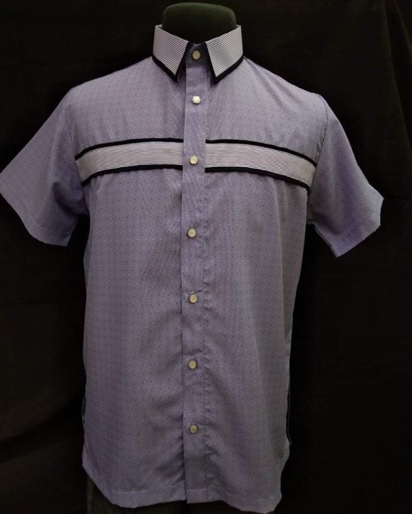 DEPED RTW Teachers Uniform (THURSDAY) MENS POLO BARONG Blue | Lazada PH