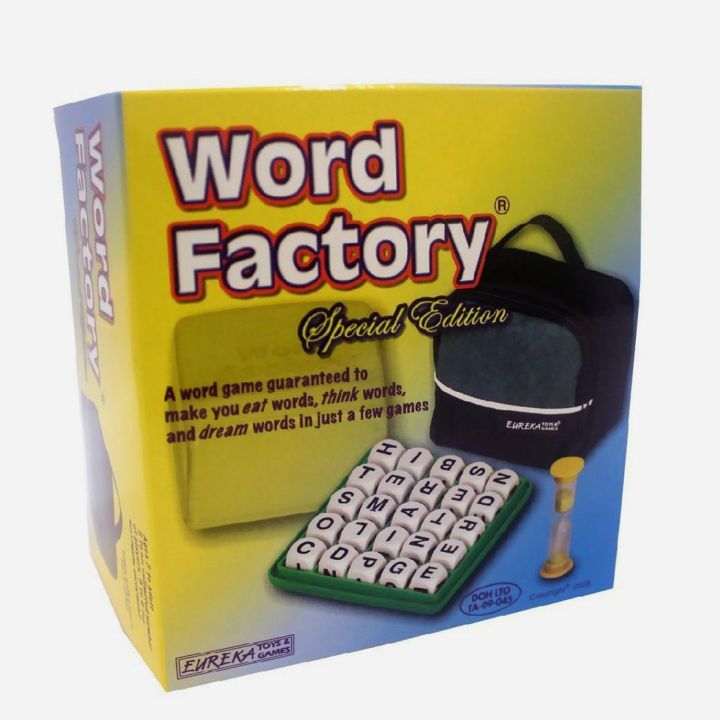 EUREKA Word Factory Board games With Bag Special Edition | Lazada PH