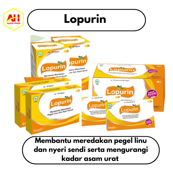 LOPURIN Kapsul | Lazada Indonesia