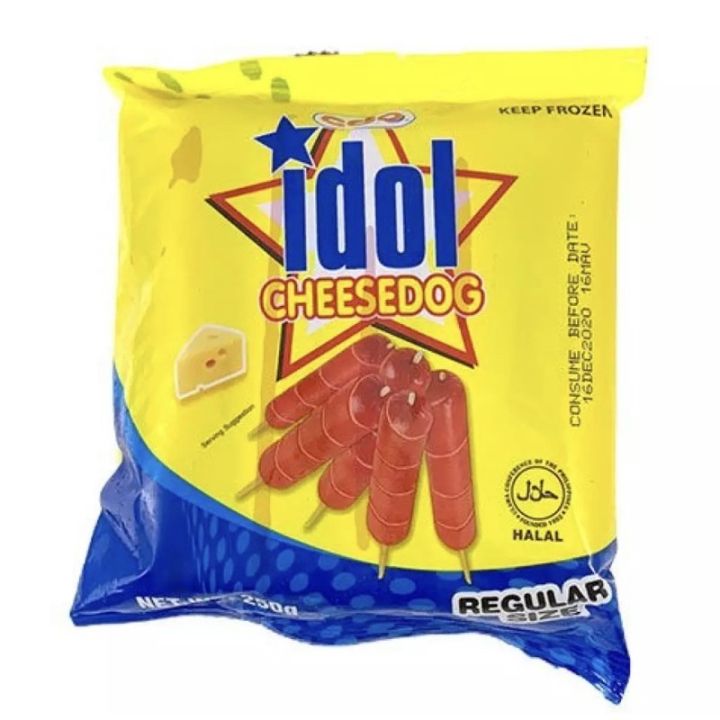 ♨ ๑ CDO Idol Cheesedog Hotdog 250g, 500g or 1kg | Lazada PH
