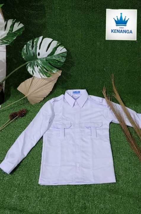 Baju DInas PNS putih baju PMI PMR SMP SMA seragam dinas seragam PMI PMR ...