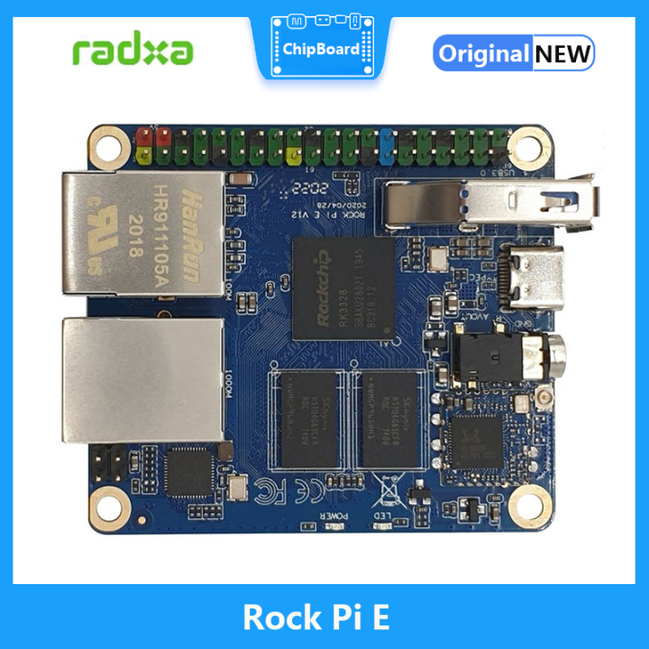 Rock Pi E Rockchip RK3328 1GB512MB DDR3 SBCSingle Board Computer support DebianUbuntuOpenWRT ...