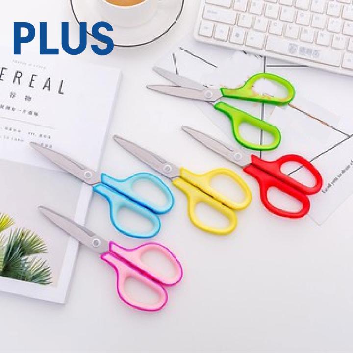 【PLUS】Japan Fit Cut Household Scissors Cutter For Plastic Bottle ...