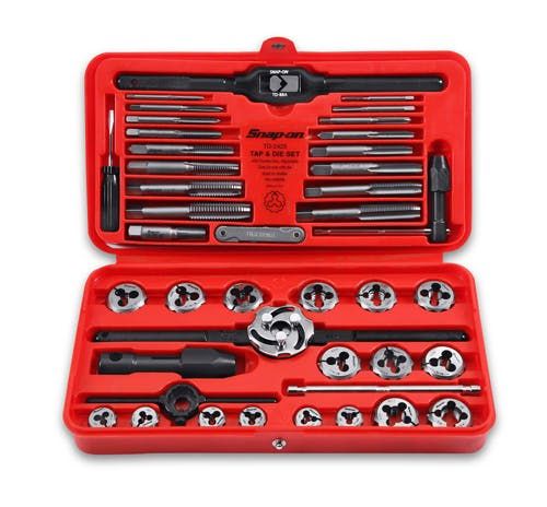 SNAP-ON NO.TD2425 Set Tap And Die U.S. 41pcs. Factory Gear by Gear ...