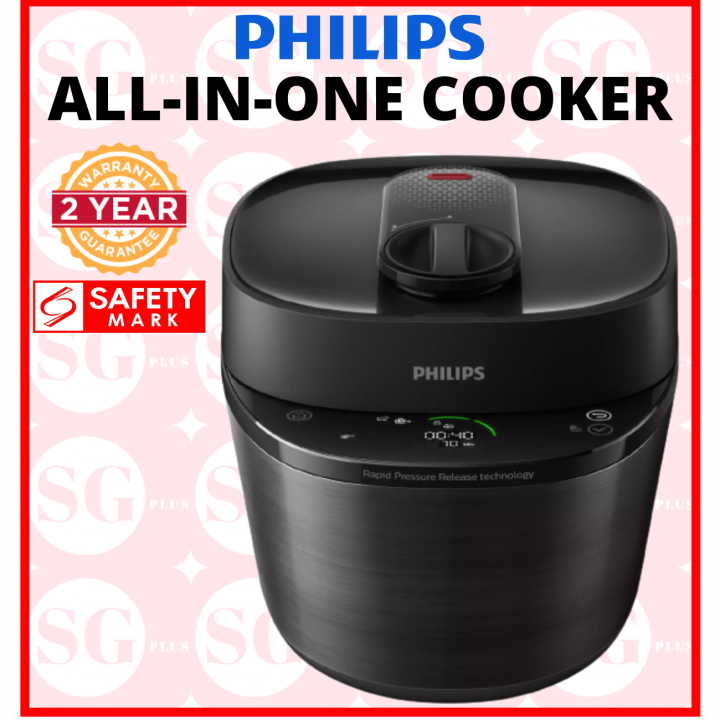 Philips HD2151 All-in-One Cooker Pressurised | Lazada Singapore