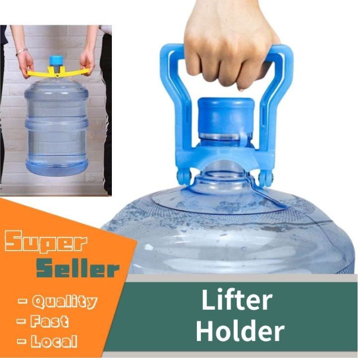 Round Gallon Water Holder Container Handle for Mineral Bottles Lifter ...