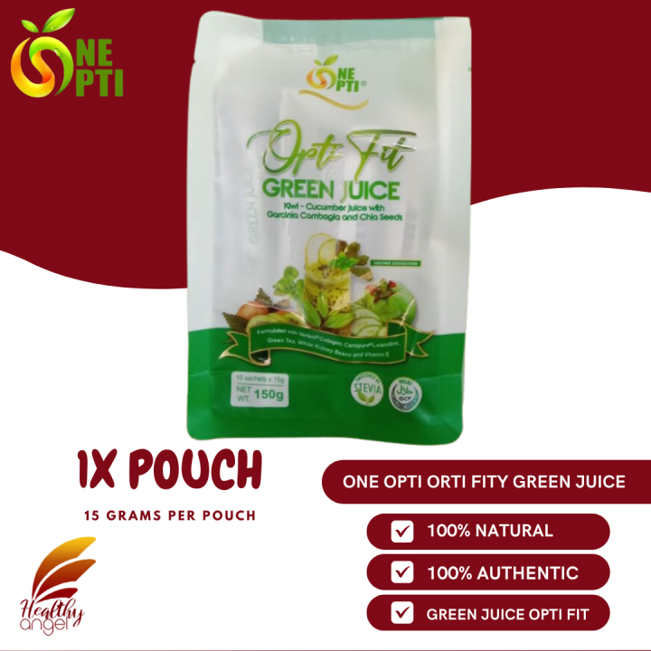 ONE OPTI FIT GREEN JUICE 150g 10 SACHET | Lazada PH