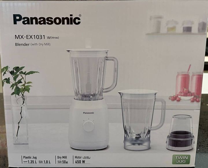 PANASONIC MX-801S BENDER WITH TWIN JUG & MILLER | Lazada