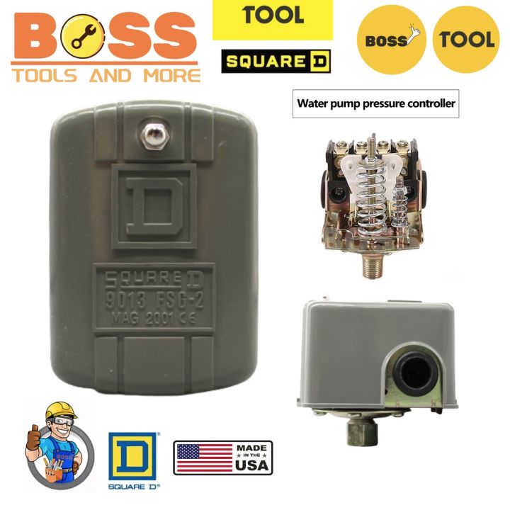 US Square D Pressure Switch Heavy-Duty Water Pump Switch / Tank Switch ...