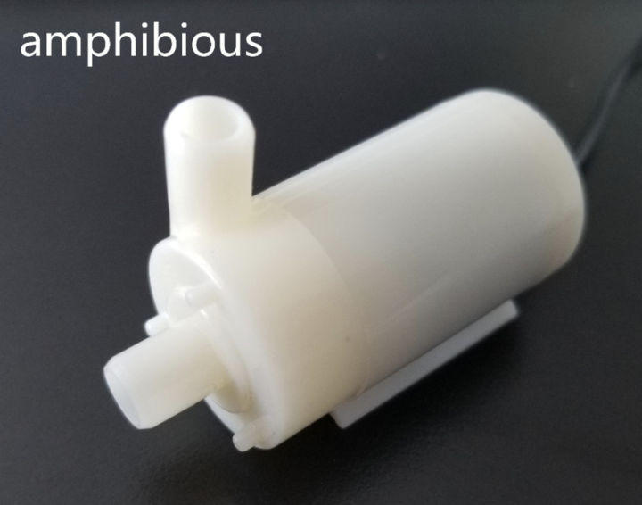 Micro DC 3-6V Pompa air celup Double pipa Submersible Pump Mini water ...