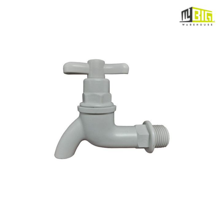 K-BRAND PVC BIB TAP WHITE | Lazada