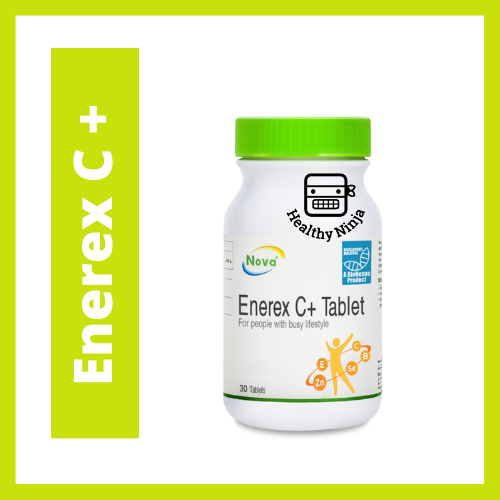 Nova Enerex C+ Tablet 30'S (Vitamin B Complex Zinc Selenium Vitamin C ...