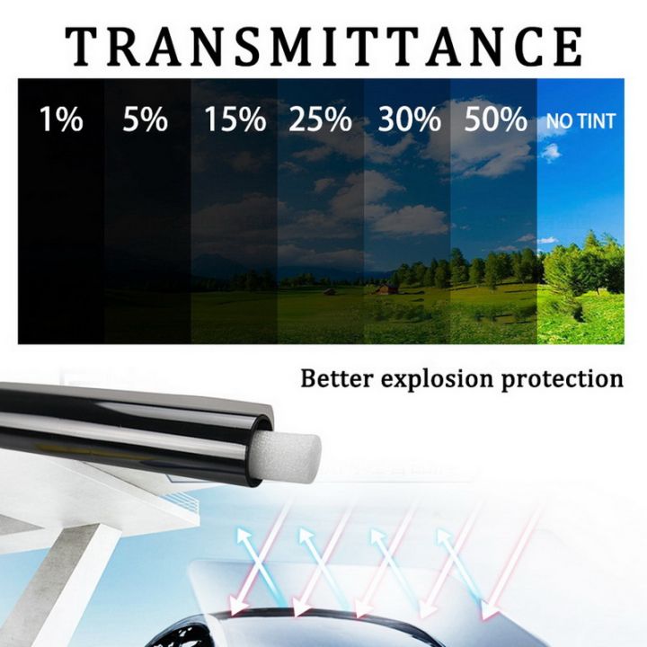 3m Magic tint film window for car VLT 1% Roll Dark Shade Daytime ...