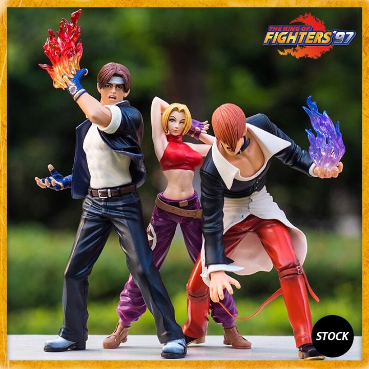The King Of Fighters Figures Iori Yagami Anime Figures Kyo Kusanagi Gk ...