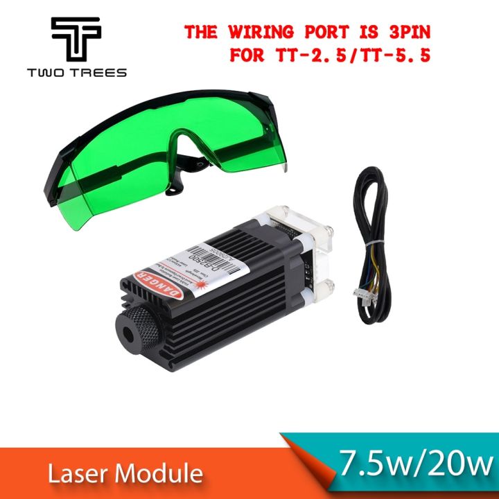 450Nm Blue Light Ttl Laser Module 7.5W/20W Suitable For Tt-2.5/Tt-5.5 ...