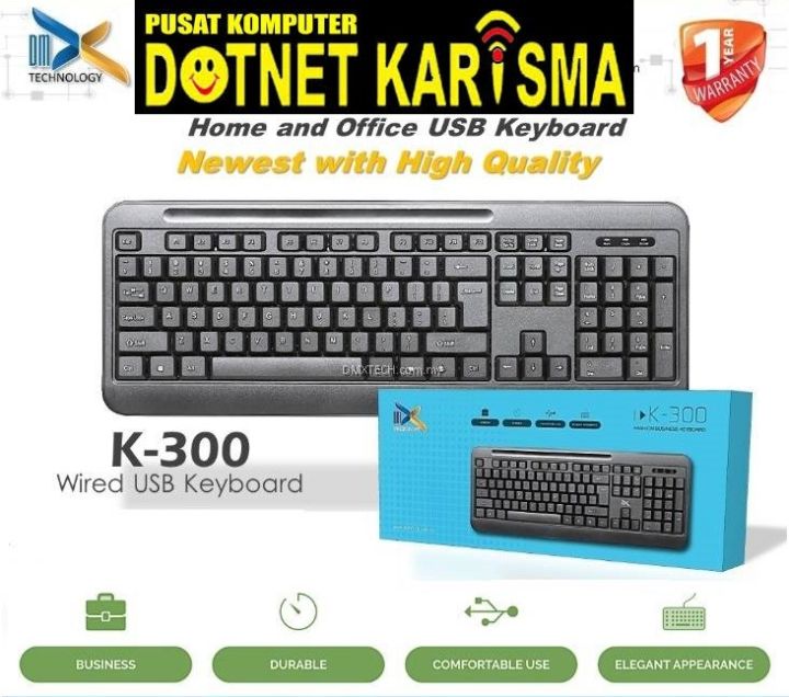 DMX K-300 Wired Keyboard | Lazada