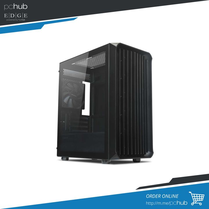 PChub | Tecware Flow M TG, black, mATX, 4x120mm, pn: TWCA-FLOWM-BK ...