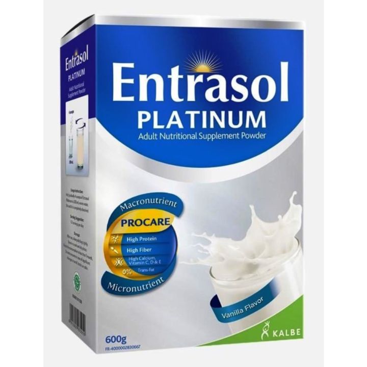 ENTRASOL VANILLA AND CHOCOLATE 600G EXP DATE SEPT 4 2024 | Lazada PH