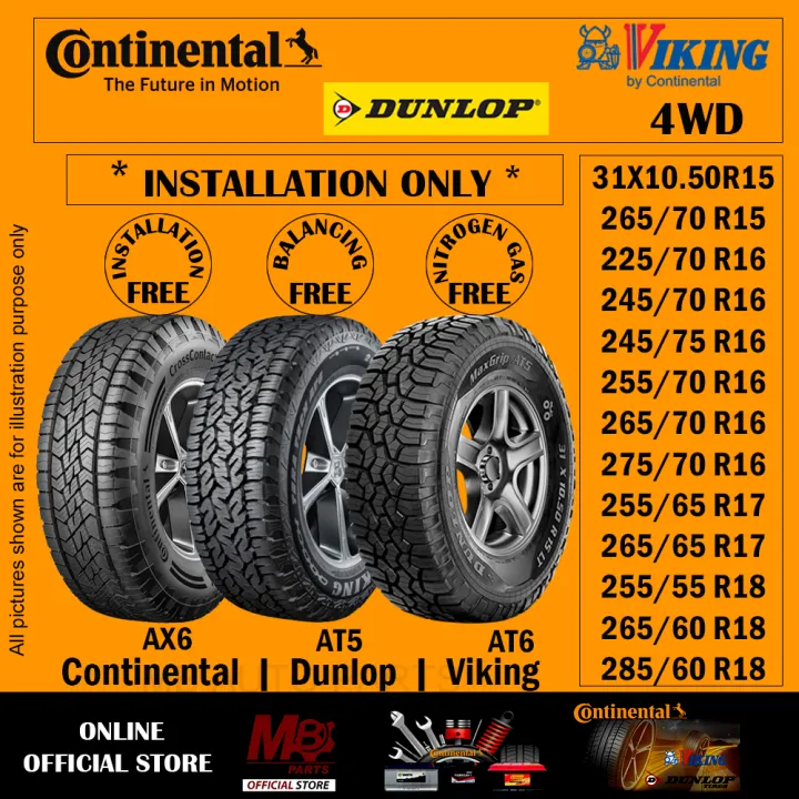 Continental | Dunlop | Viking | Off-Road - On-Road LX2 | AX6 | AT | HT ...