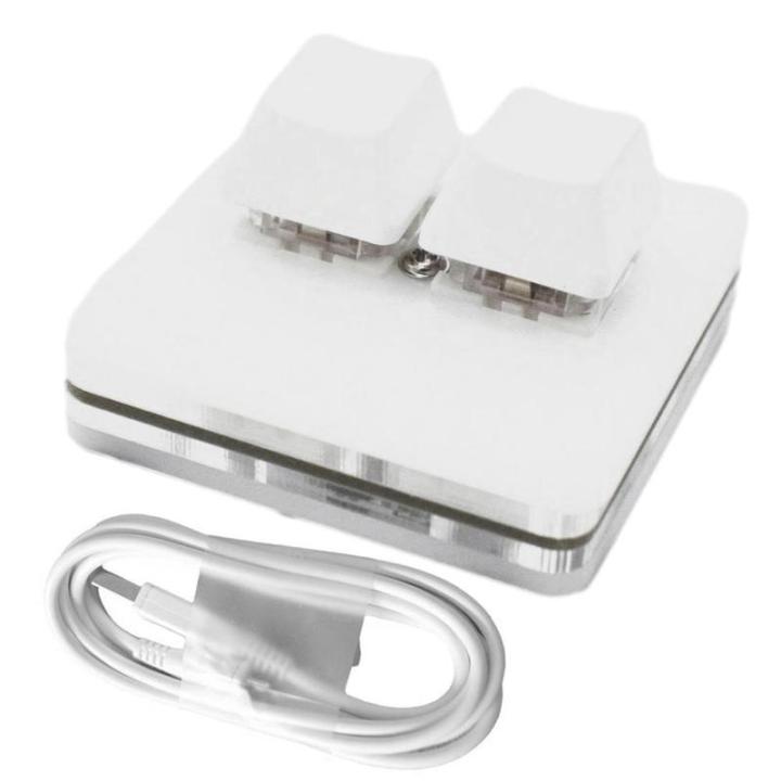 1pcs Mini Keyboard 2 Key Custom Keypad Copy And Paste Password F3k2 One Key F0q2 Th